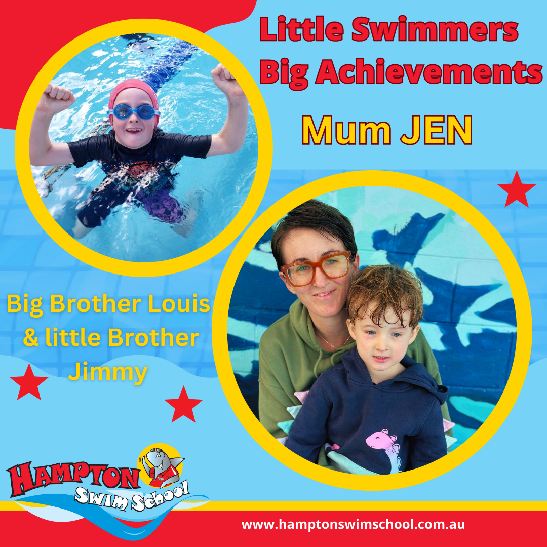 Little Swimmers Big Achievements - Mum Jen - Hampton Swim School